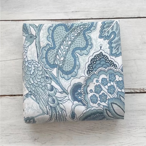 Pottery Barn | Bedding | Pottery Barn Paige Palampore Floral Blue ...